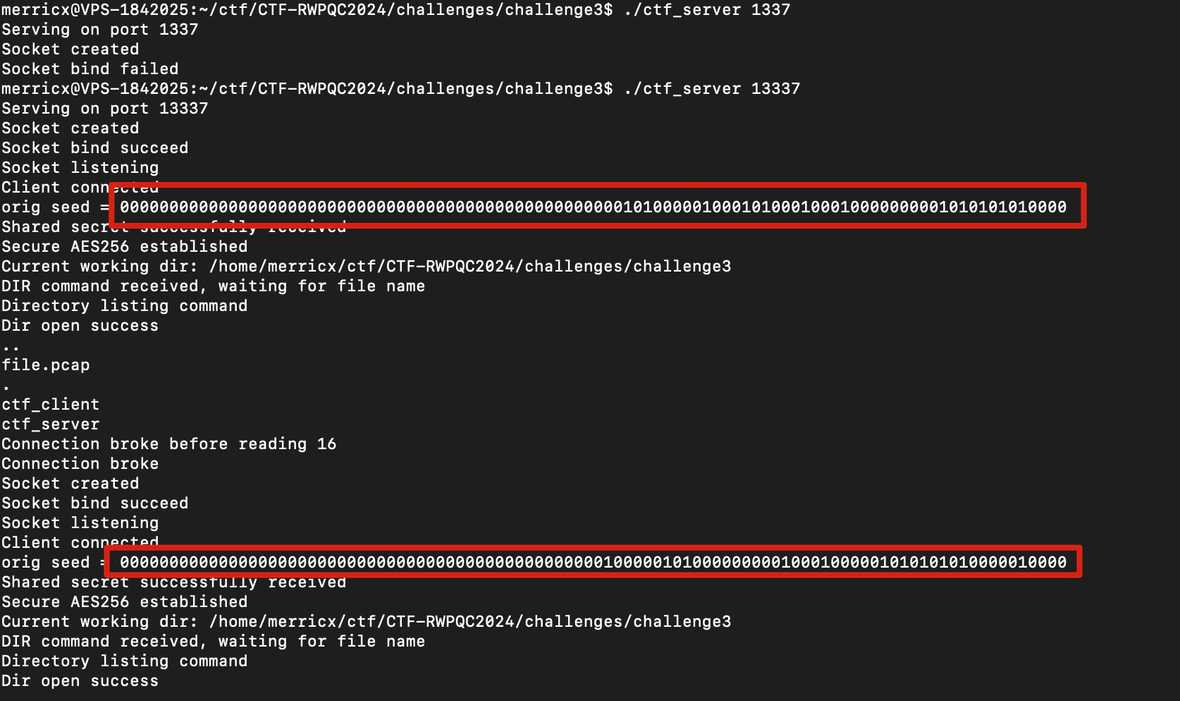 RWPQC 2024 CTF — Merricx